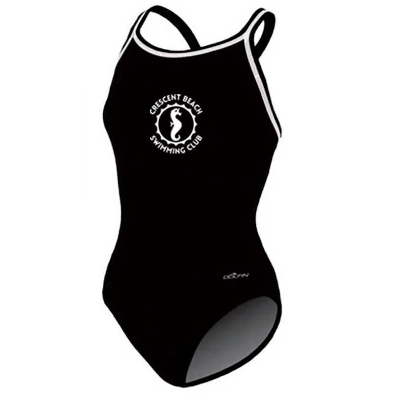 Dolfin Black & White Bathing Suit (Girls/Women) - Crescent Beach ...